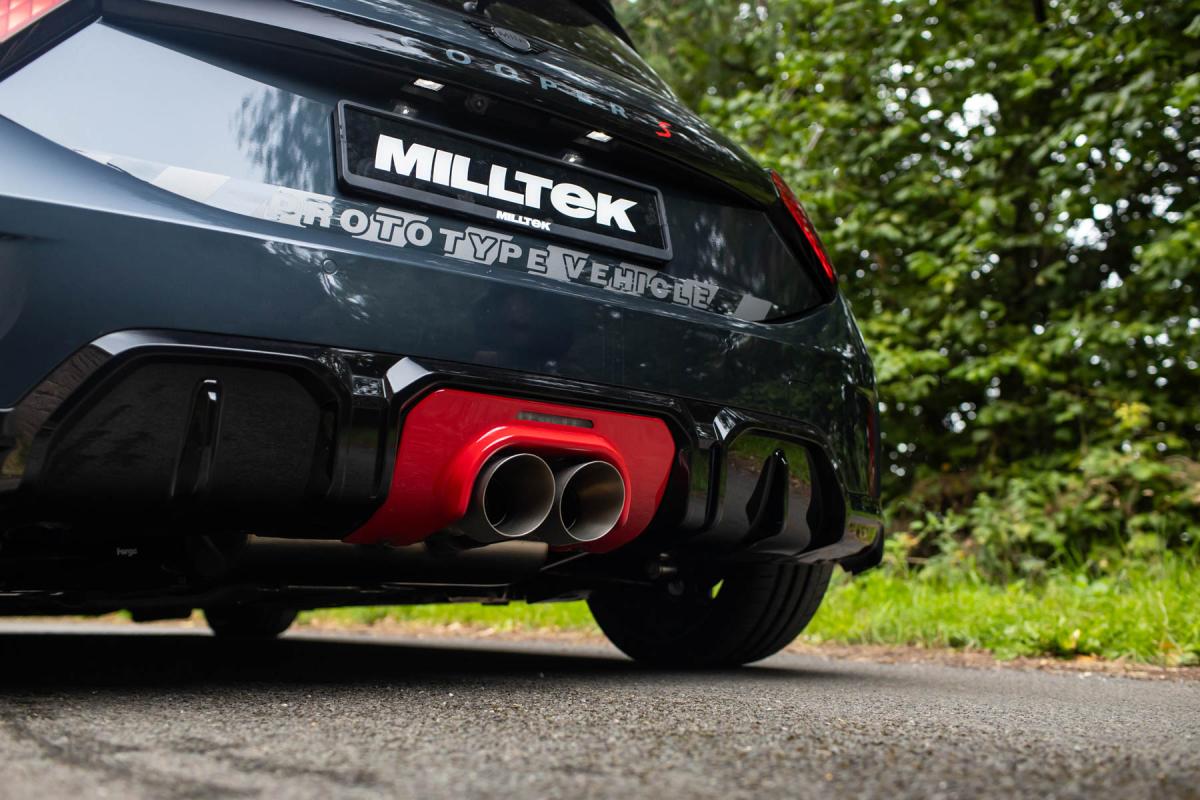 F66 Mini Cooper S Non-Resonated (louder) OPF/GPF Back System for ...