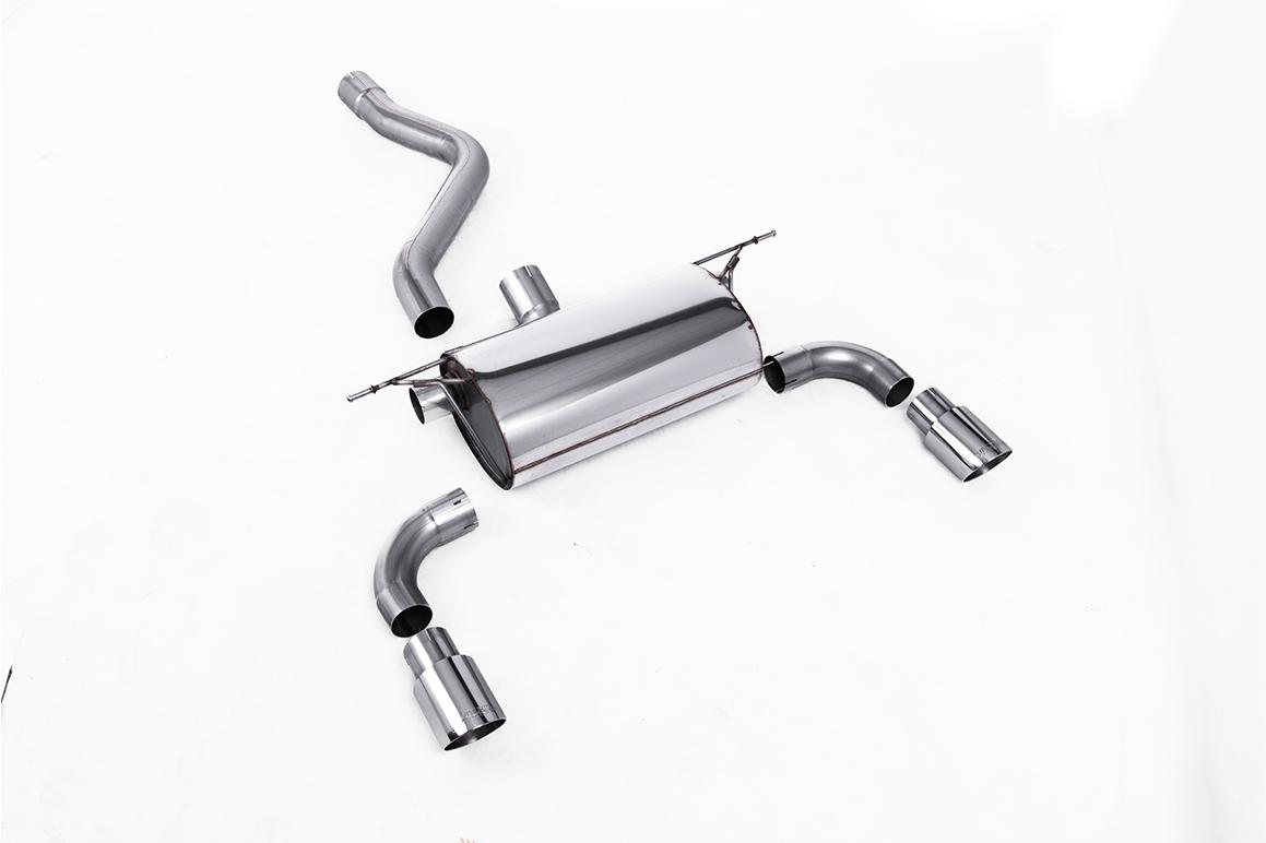 Road Rear Silencer with Polished Tips | SSXBM957