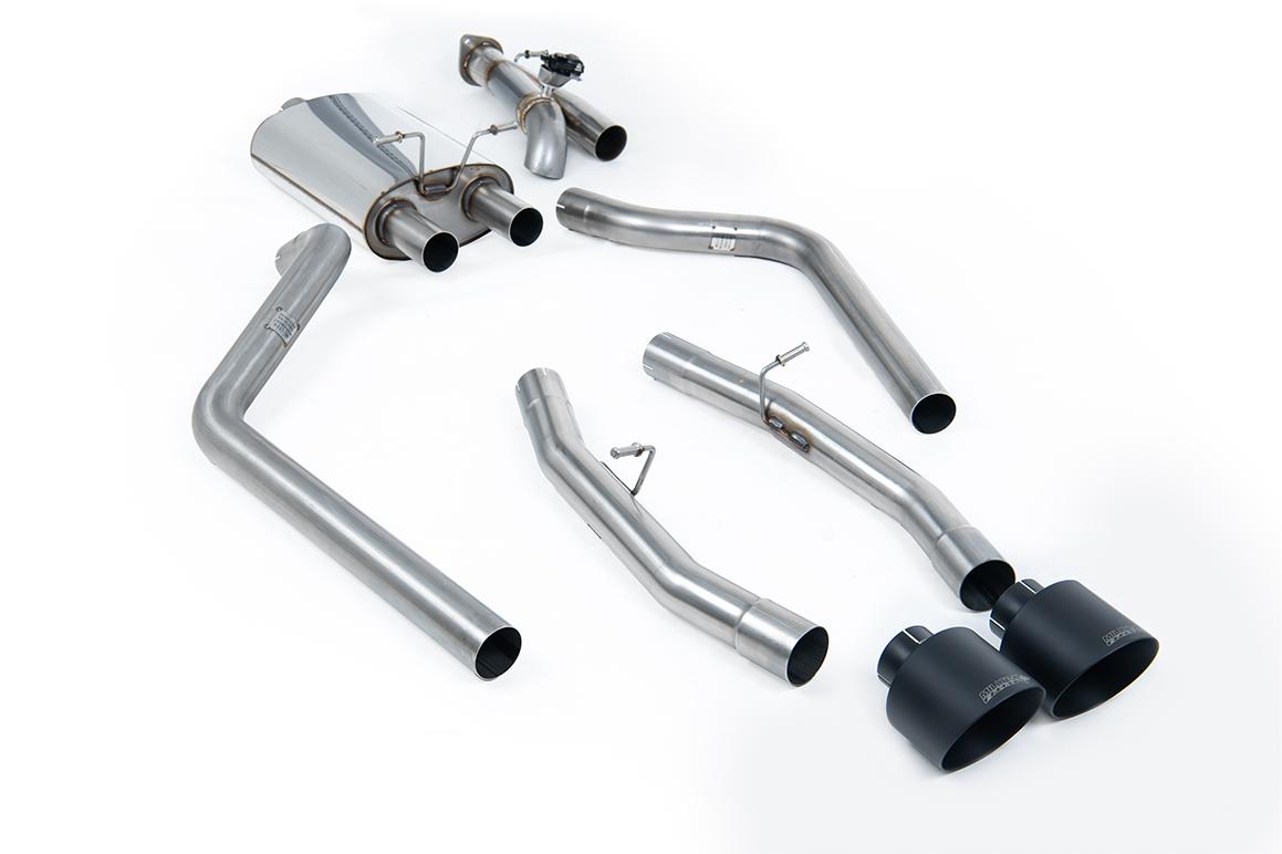 Valved Cut Out Cat-Back (includes Remote Control) with 5.5' Cerakote ...