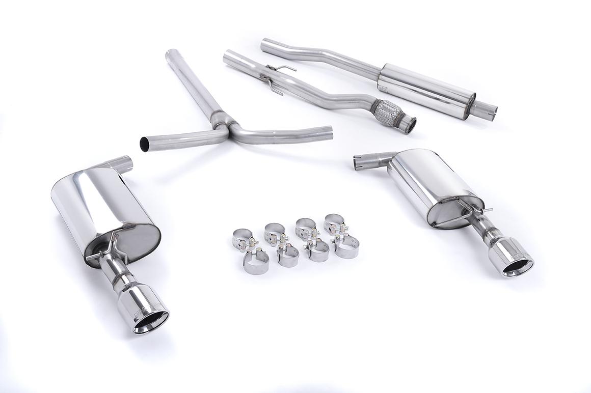 Mini Cooper S R55 Clubman - Resonated (Quieter) Cat-Back Exhaust System ...