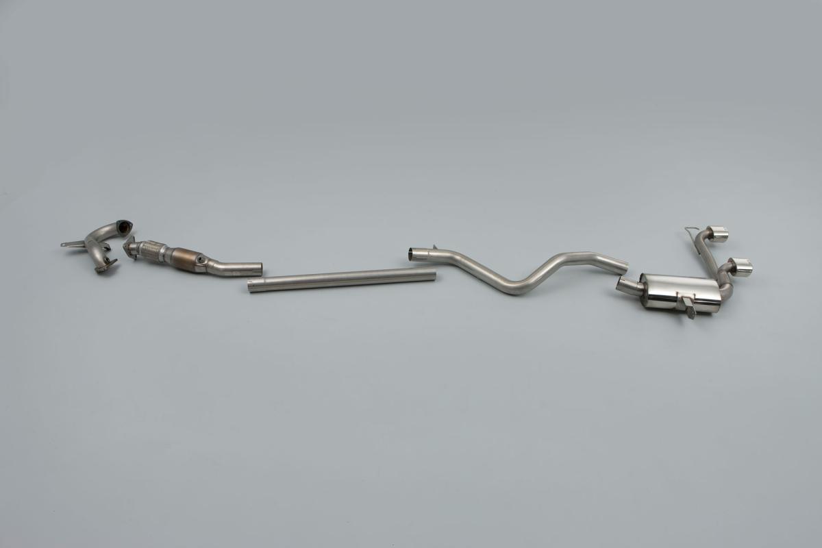 Turbo-Back Exhaust System with Hi-Flow Sports Catalyst | SSXRN403