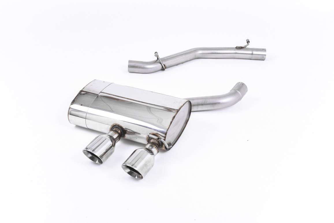 VW Golf MK5 R32 3.2 V6 - Non-Resonated (Louder) Cat-Back Exhaust System ...