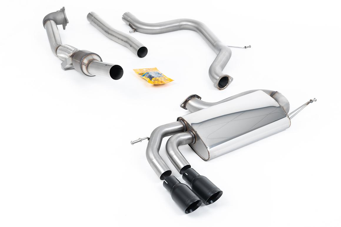 VW Golf Mk5 GTi 2.0T - Non-Resonated (Louder) Turbo-Back Exhaust System ...