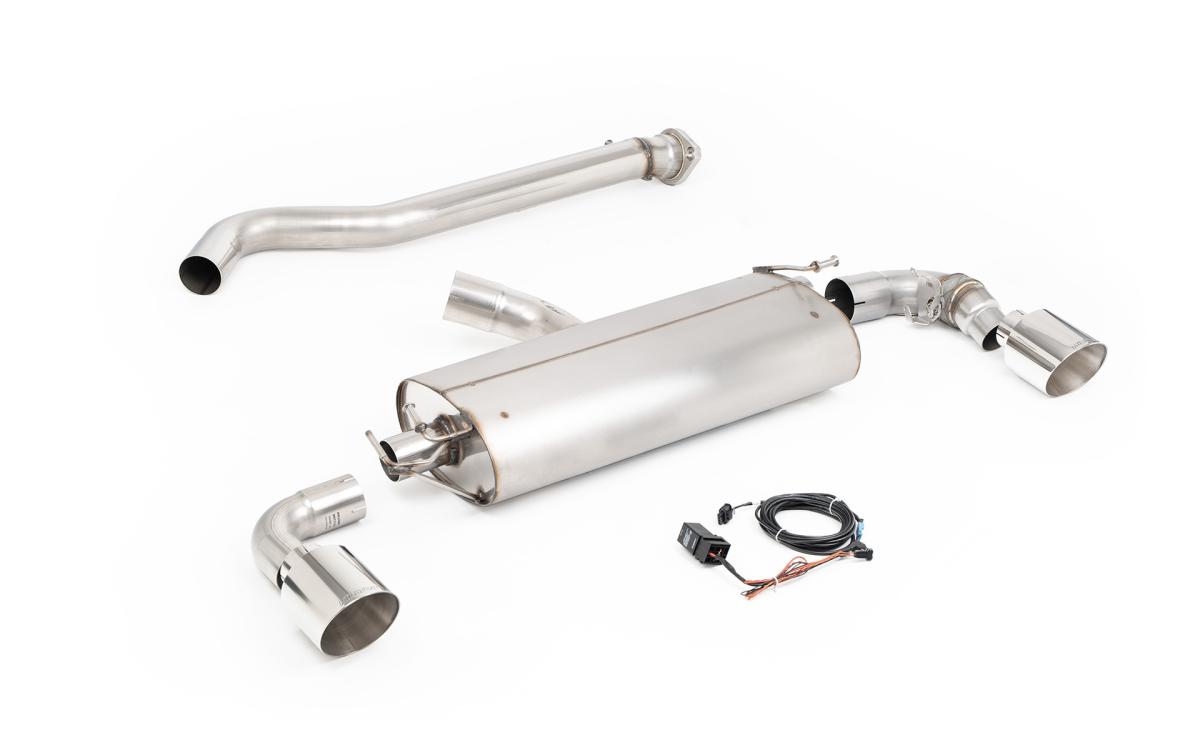 Toyota GR Yaris (Gen 2) - Valved Straight Pipe System with Burnt/Blue ...