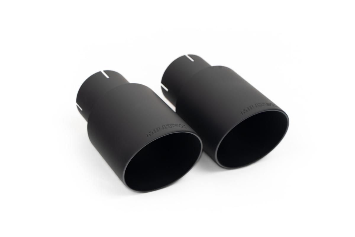 Non Resonated (Louder) Particulate Filter Back with Cerakote Black Tips ...