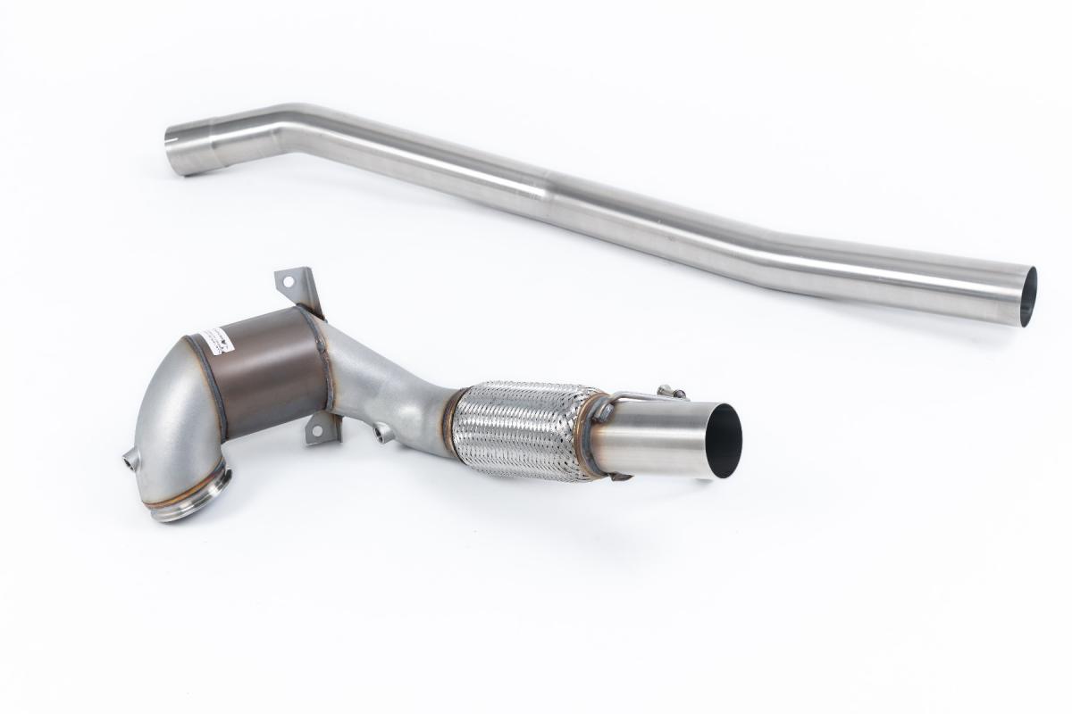 Large-bore Downpipe and Hi-Flow Sports Cat (VW Golf R Mk7) | SSXVW710