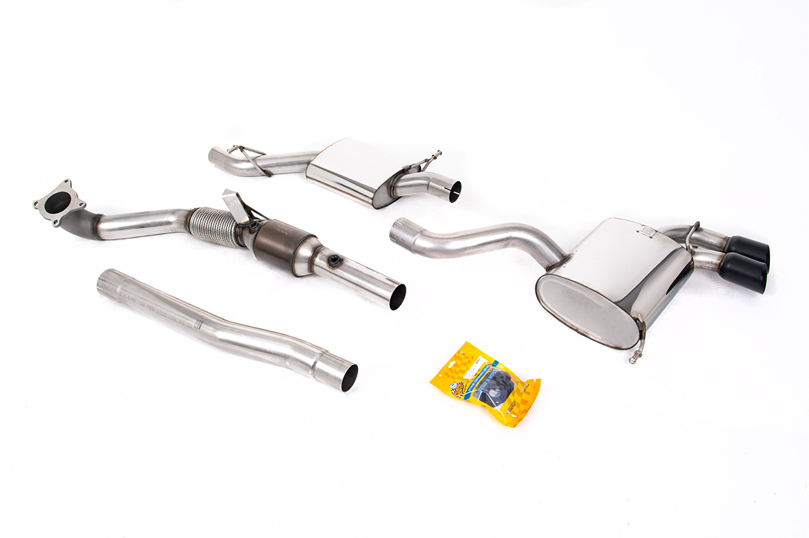 Turbo-Back Exhaust System with Hi-Flow Sports Catalyst with Ceramic ...