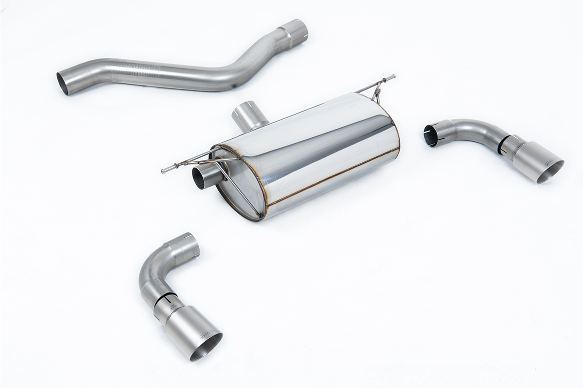 Rear Silencer for Race System with Titanium Tips | SSXBM1026
