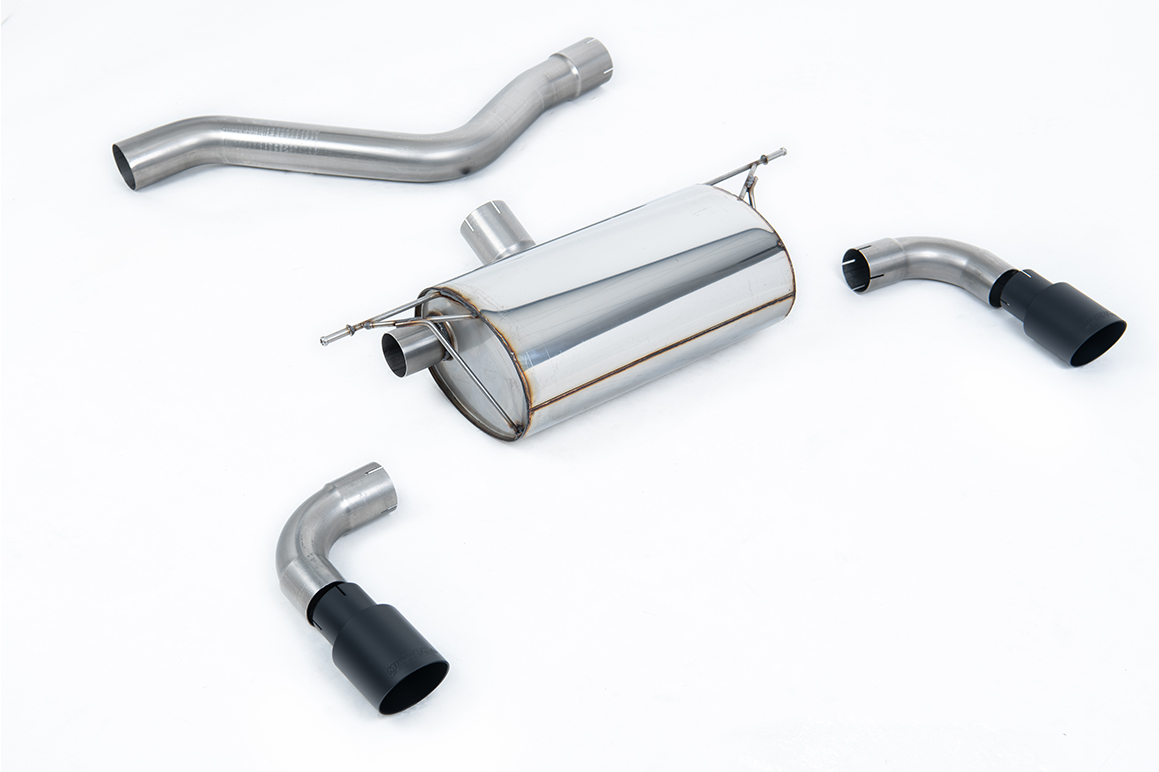 Rear Silencer for Race System with Cerakote Black Tips | SSXBM960