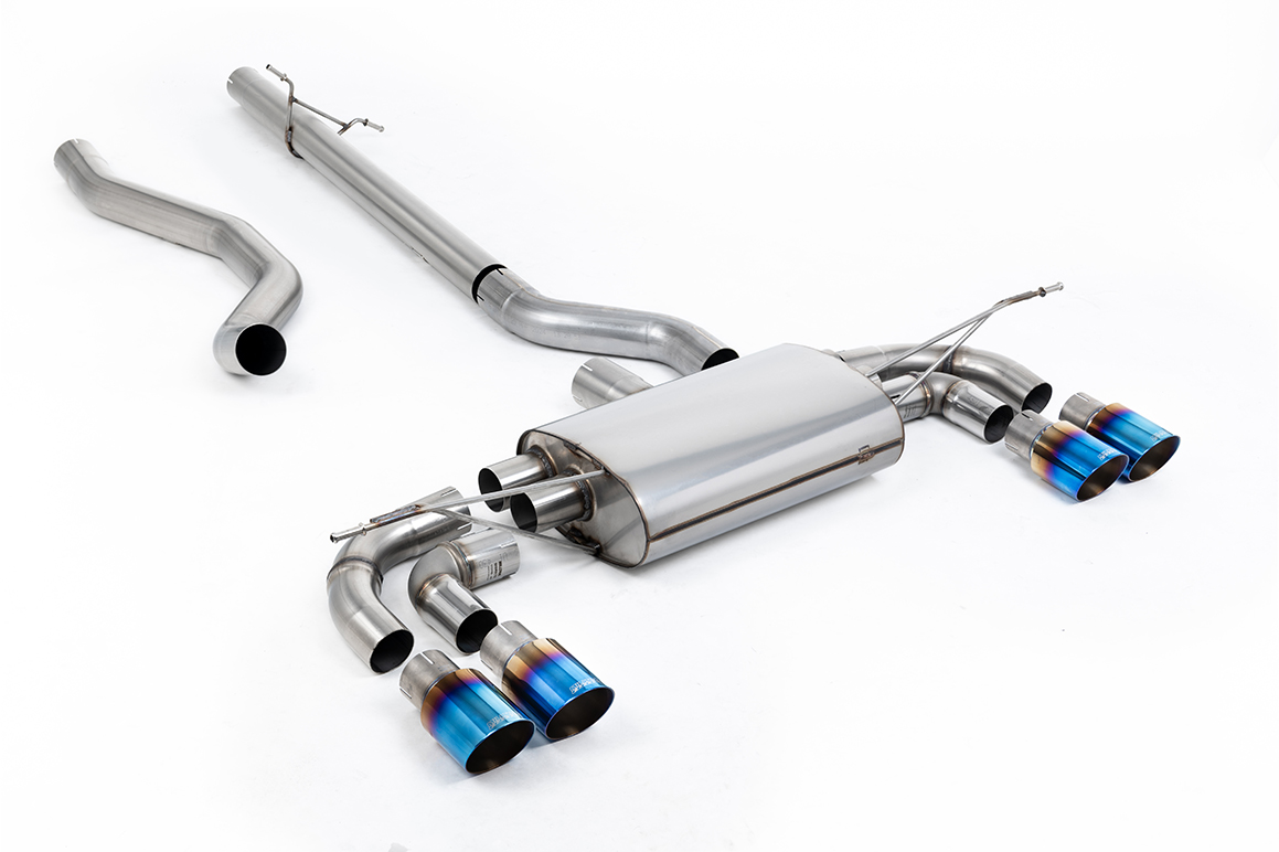 Non Resonated OPF/GPF Back System with Burnt Titanium Trims | SSXLR222